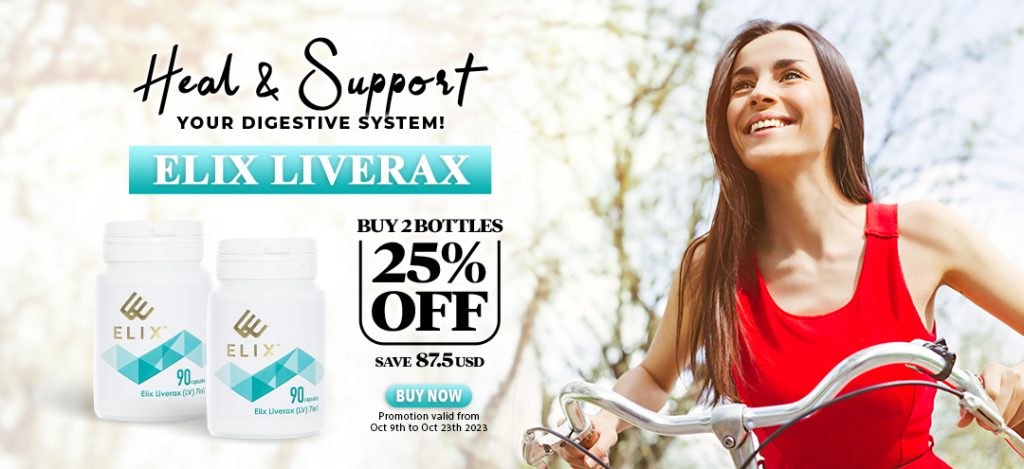 Elix Liverax Capsule -Buy 2 Bottles Get 25% Off – Elix