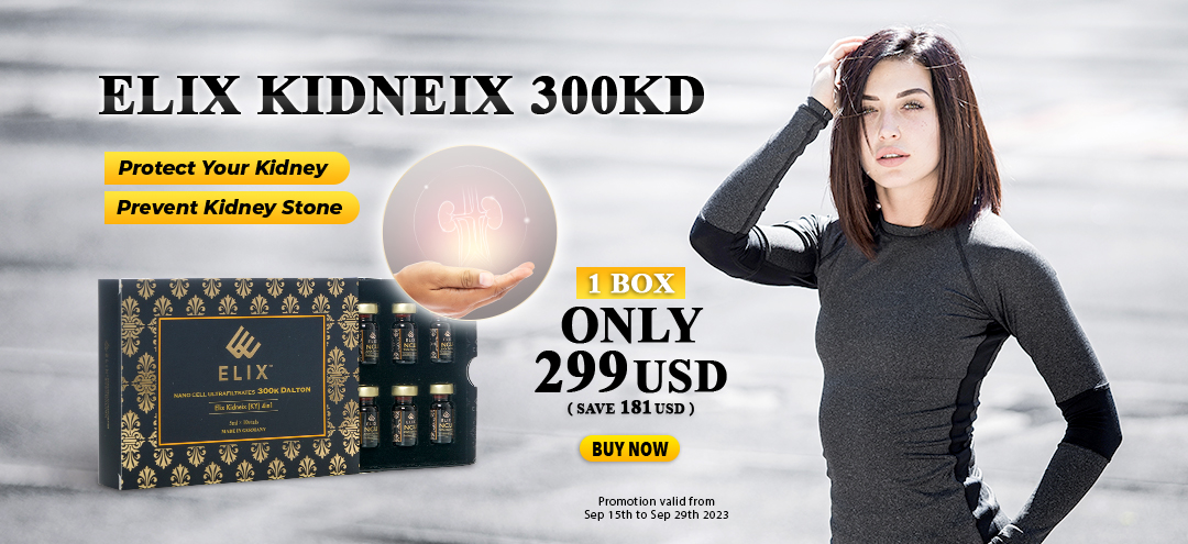 Sep Sale – ELIX KIDNEIX 300KD 1 BOX ONLY 299USD – Elix